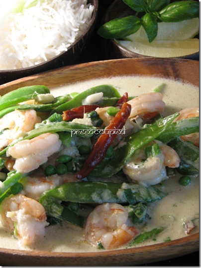 PreeOccupied: Thai-style Shrimps in Coconut Milk